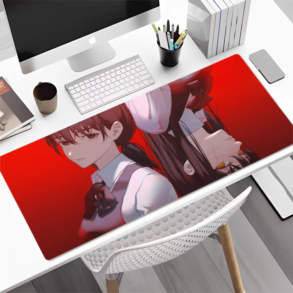 Chainsaw Man Red Mouse Pad - Chainsaw Man Store
